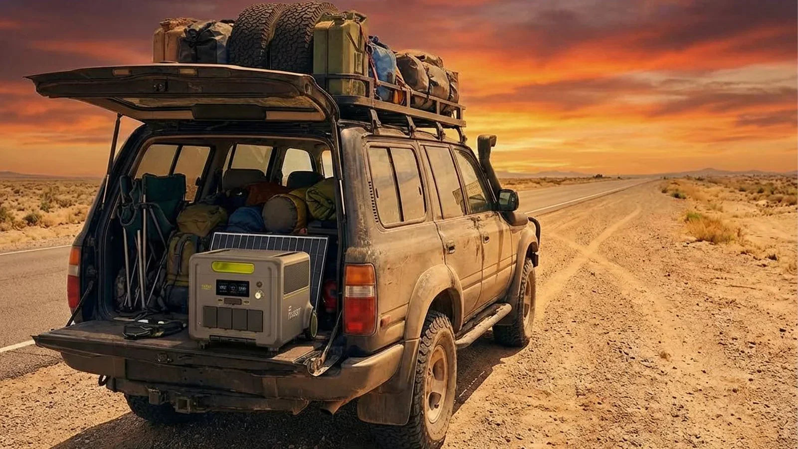 5 Days Off-Grid Road Trip: What Can You Do With a FOSSIBOT Portable Po ...
